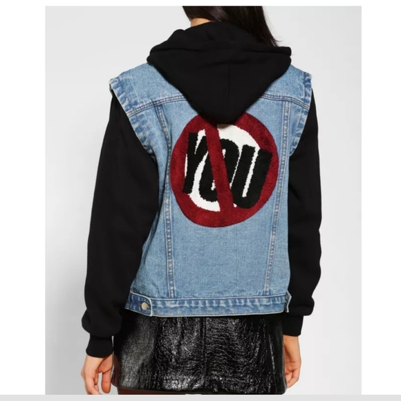 UNIF | Jackets & Coats | Unif No You Denim Jacket | Poshmark